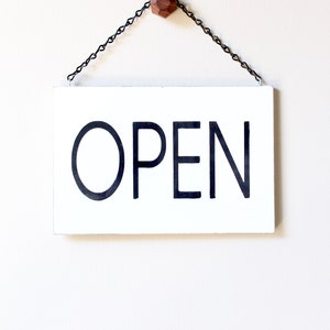 Business Sign, Be Back Soon Clock Sign, Store Hours Sign, Custom Sign ...