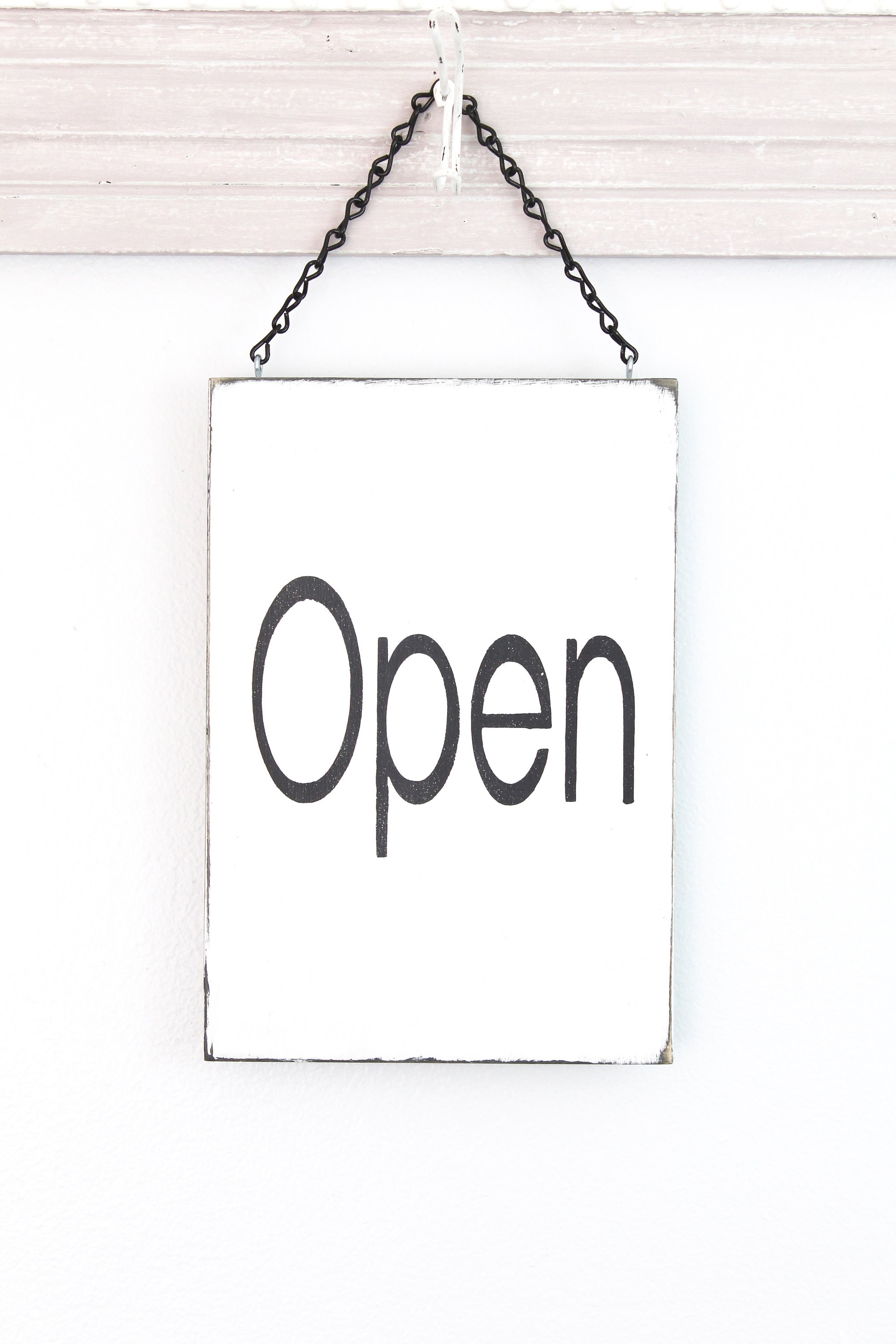 Will Return Clock Sign Store Hour Sign Business Sign Custom | Etsy