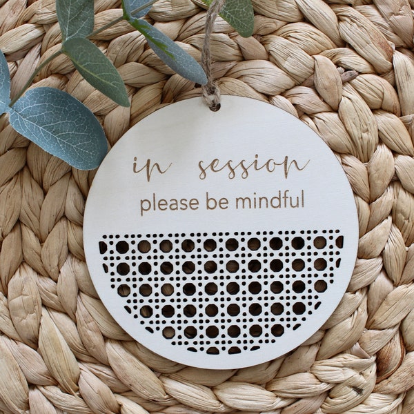 In Session Sign - Etsy