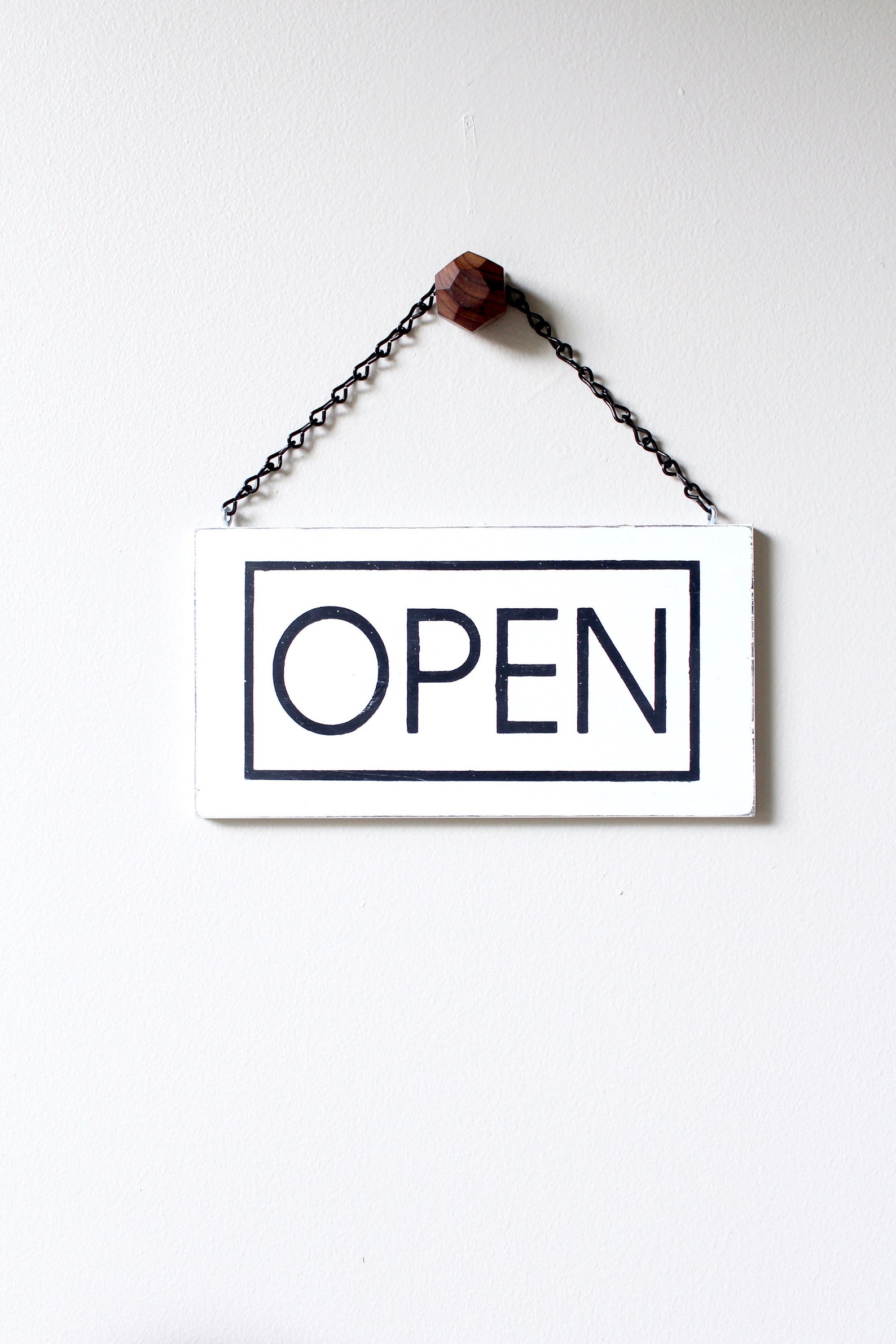 Modern Open Business Sign Open Sign Closed Sign Custom - Etsy