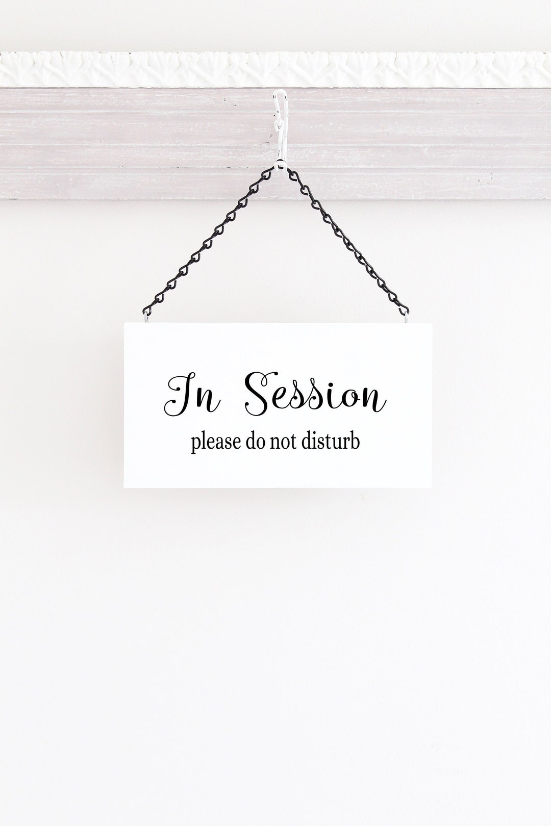 In Session Sign, Welcome Sign, Double Sided Business Office Sign, Store ...