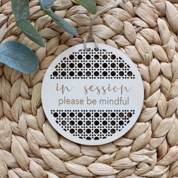 In Session Sign - Etsy