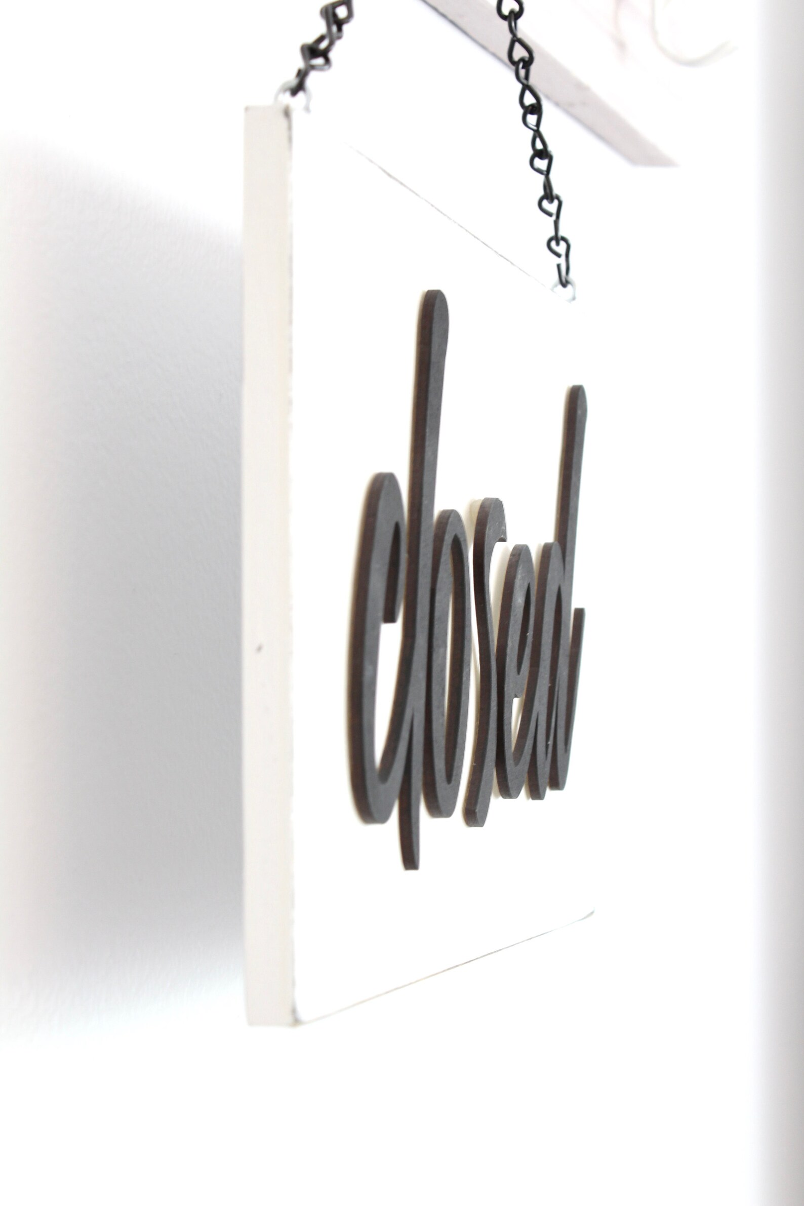 Modern Business Sign Laser Cut Open Sign Closed Sign Custom - Etsy