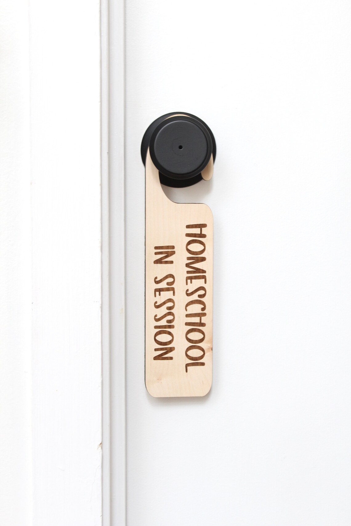 Homeschool In Session Door Hanger Sign Office Sign Laser | Etsy