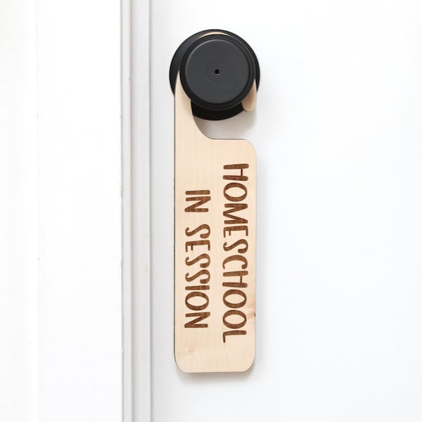 Homeschool Do Not Disturb Sign - Etsy