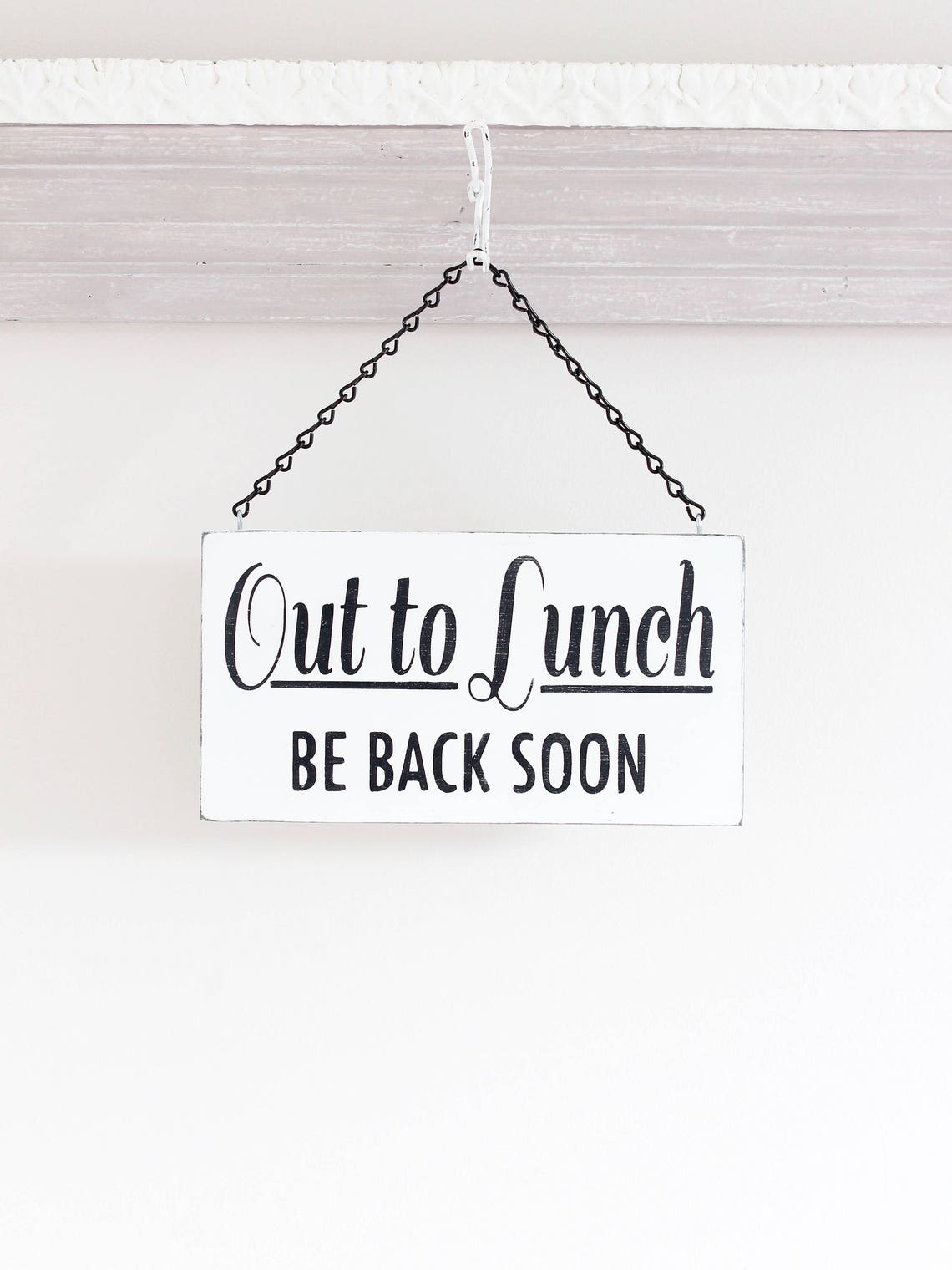 Out to Lunch Sign Business Sign Office Sign Hanging - Etsy