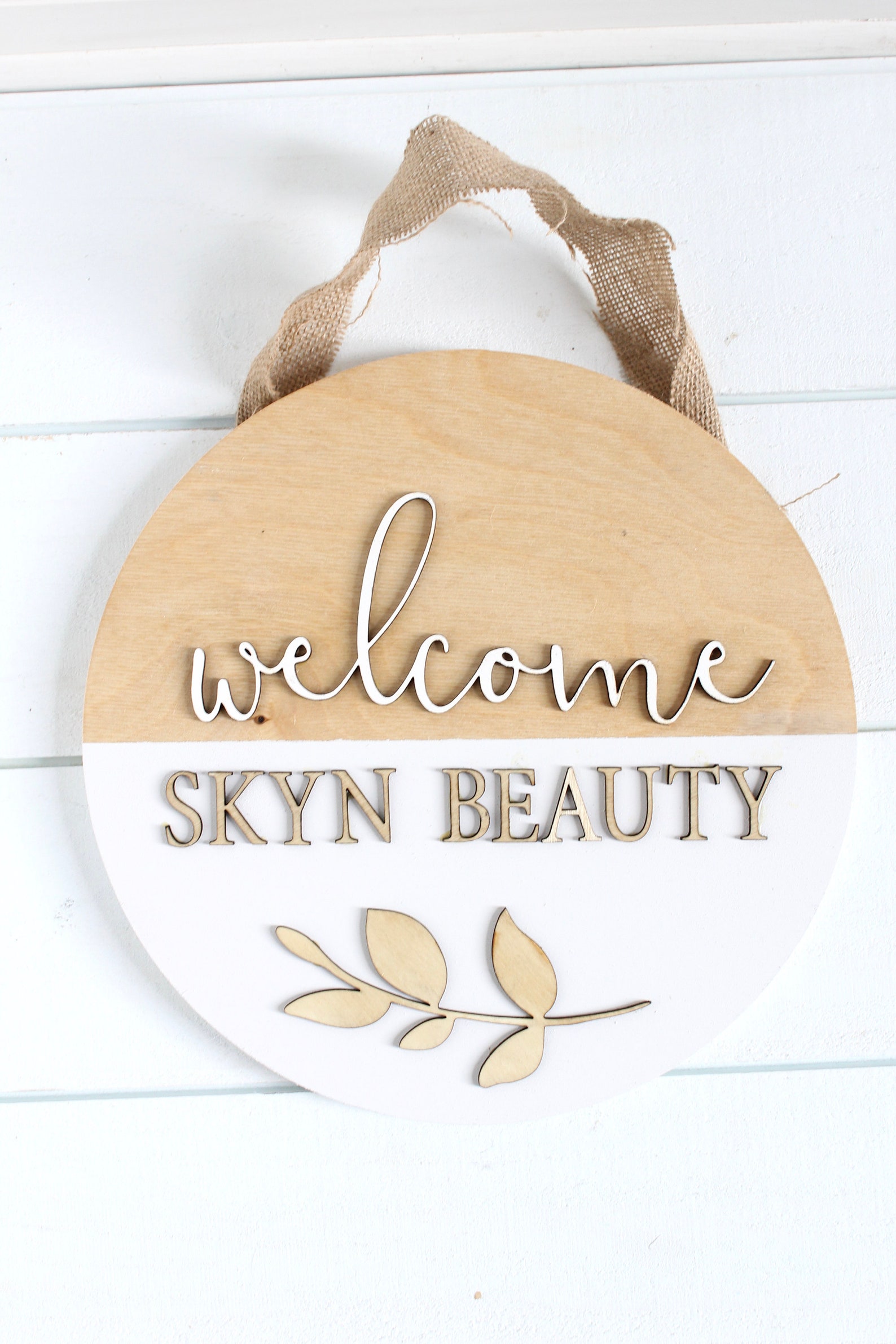 Mother's Day Gift Welcome Sign Family Name Sign Hanging - Etsy