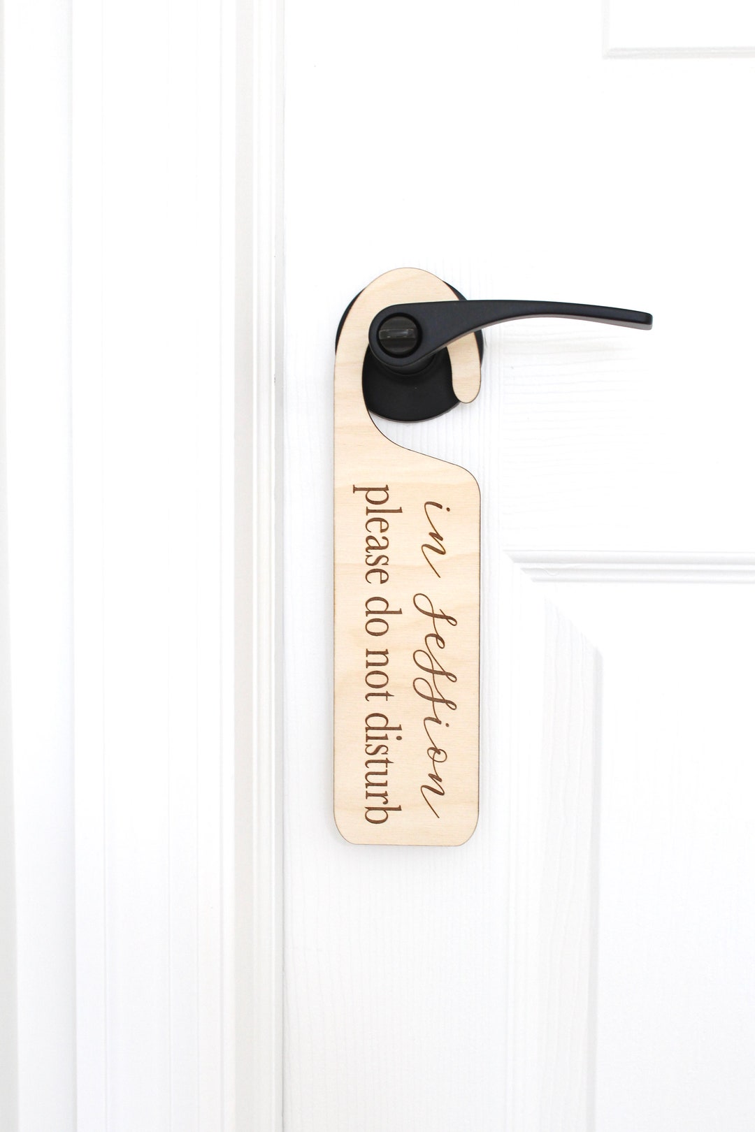 In Session Door Hanger Sign, Welcome Door Hanger, Do Not Disturb Door ...