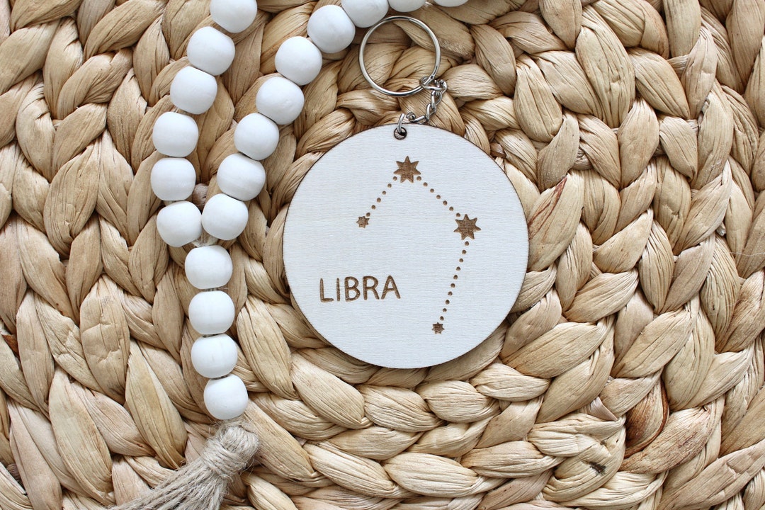 Constellation Keychain, Constellation Gift Tag, Zodiac Gift Tag, Zodiac ...