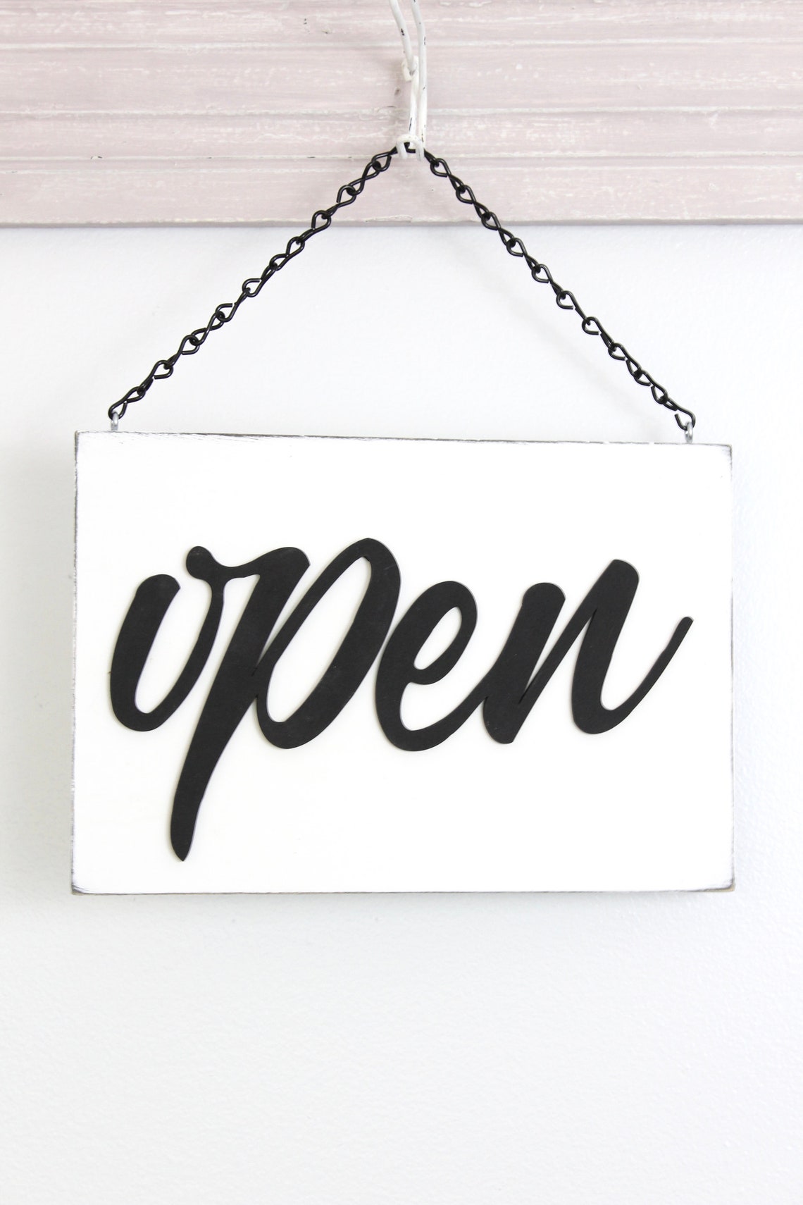 Modern Business Sign Laser Cut Open Sign Closed Sign Custom - Etsy