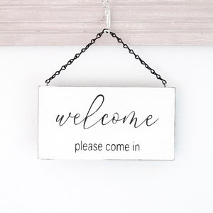 In Session Sign, Welcome Sign, Office Sign, Therapy Sign, Hanging Wood ...