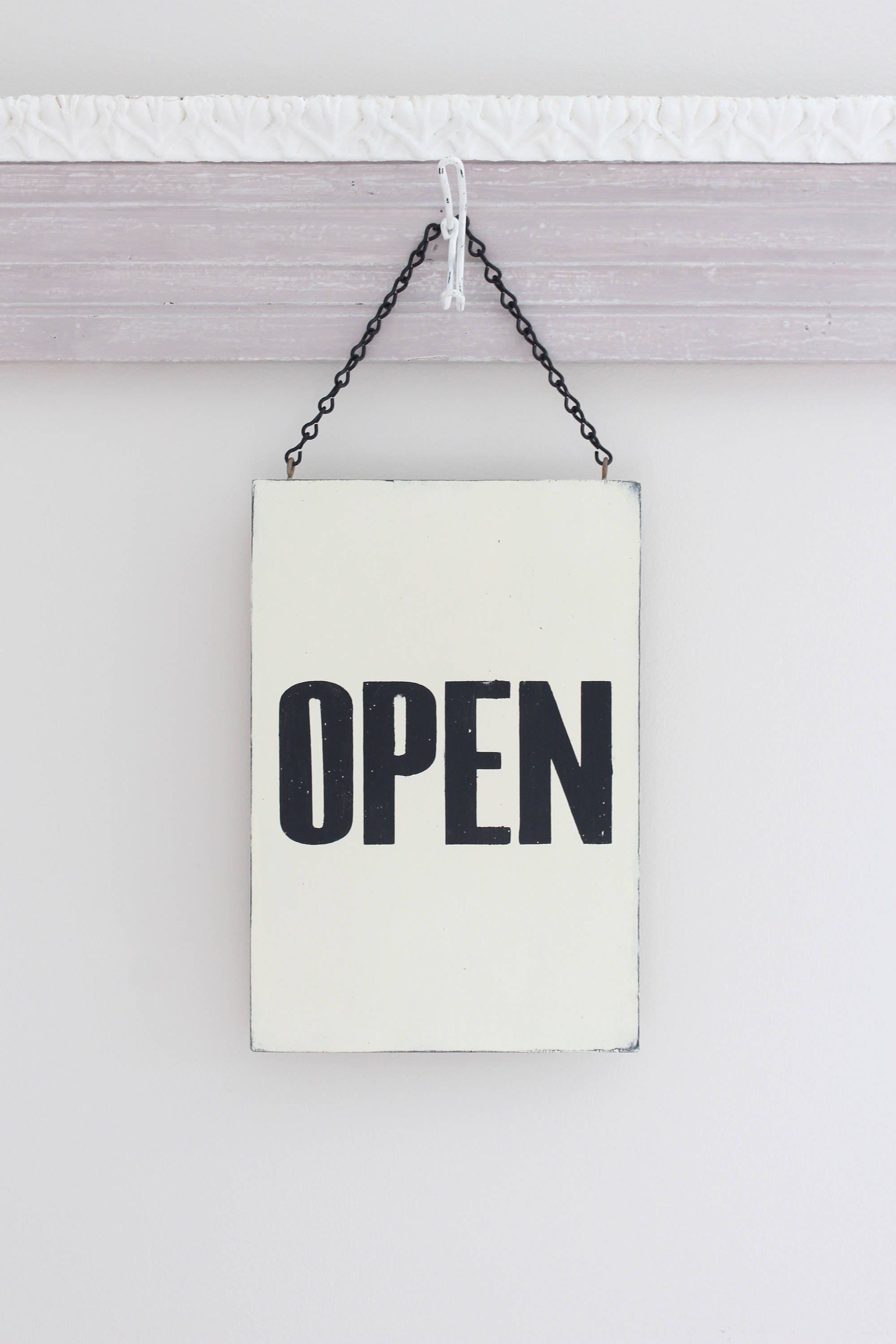 Will Return Clock Sign Store Hour Sign Business Sign Custom | Etsy