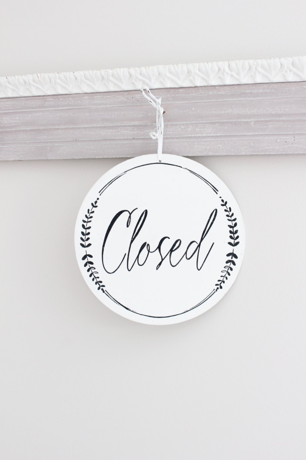 Whimsical Open and Closed Business Sign Custom Sign Store - Etsy