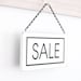 Modern Sale Sign, Sale Sign, Custom Sign, Store Sign, Wall Art, Wood ...