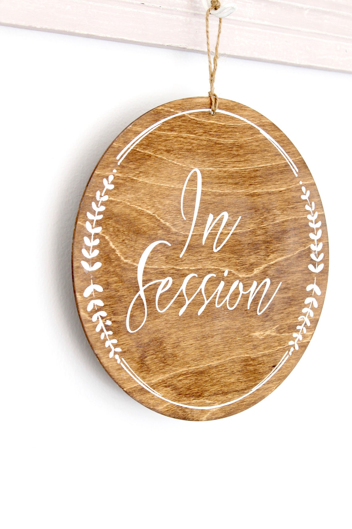 In Session Sign Round Business Signage Welcome Business | Etsy