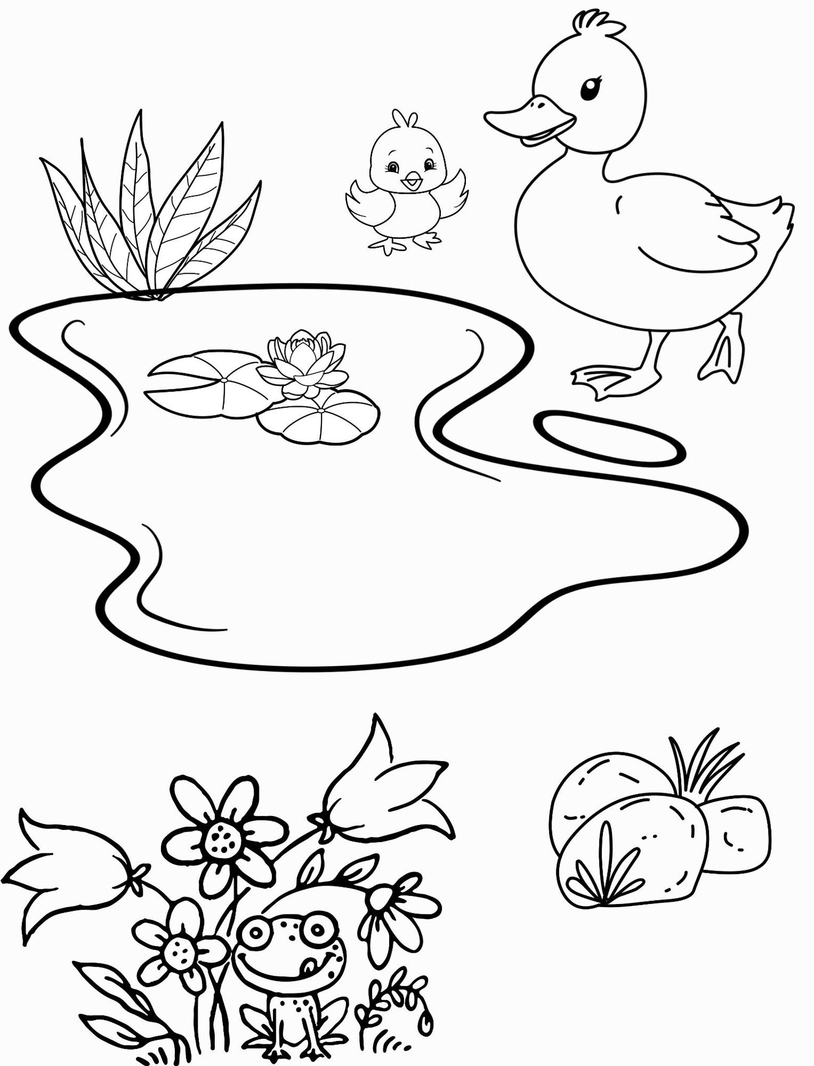 Printable Preschool Coloring Book | Fun & Educational Activities for ...