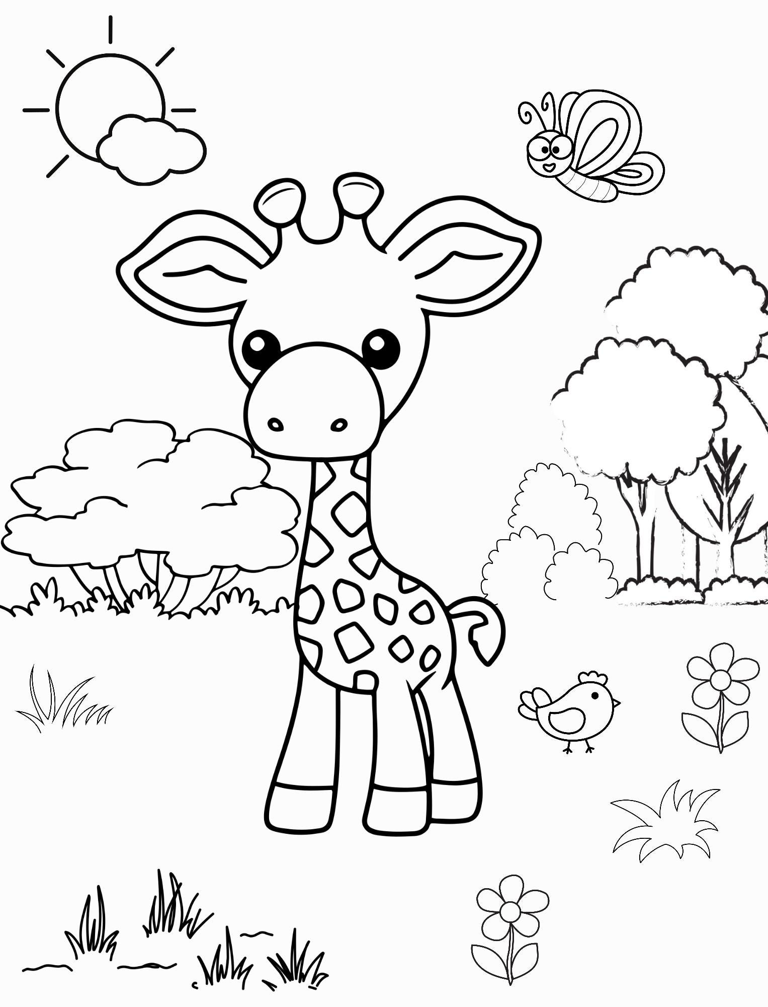 Printable Preschool Coloring Book | Fun & Educational Activities for ...