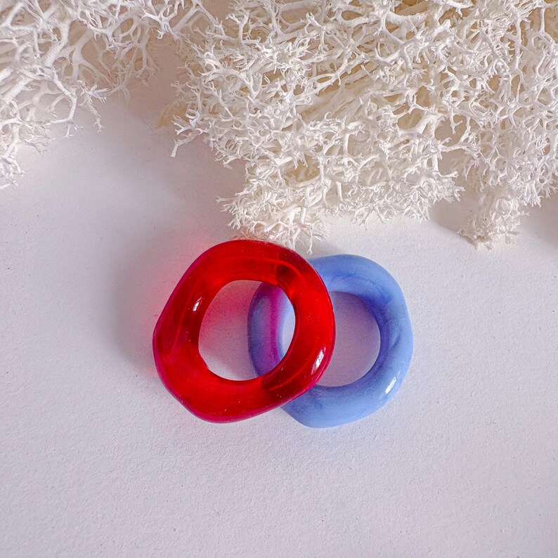 MAC : Anello in Vetro Di Murano - Etsy