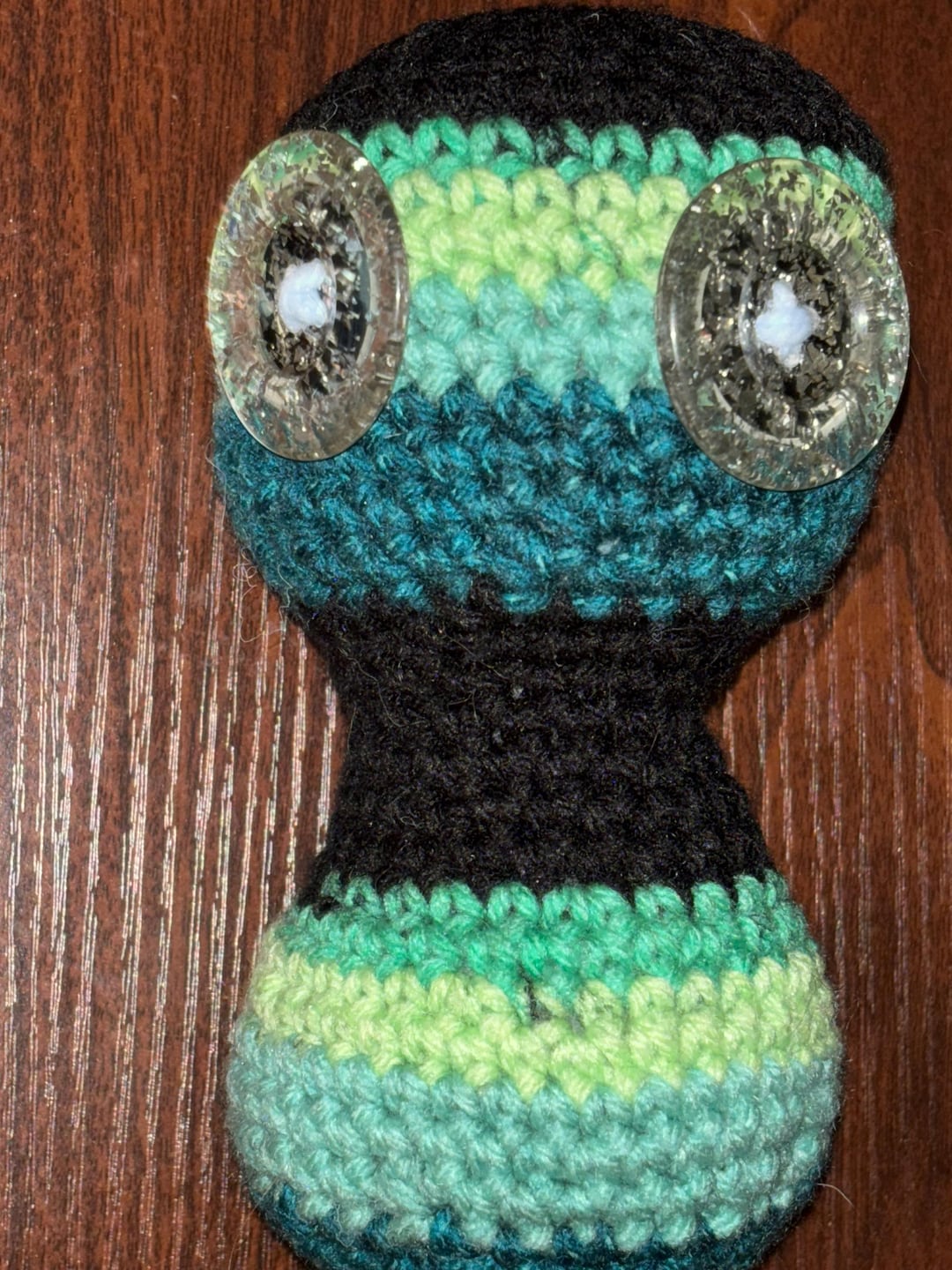 Desk Buddy - Crochet Plushie | Button Eye Doll - Etsy