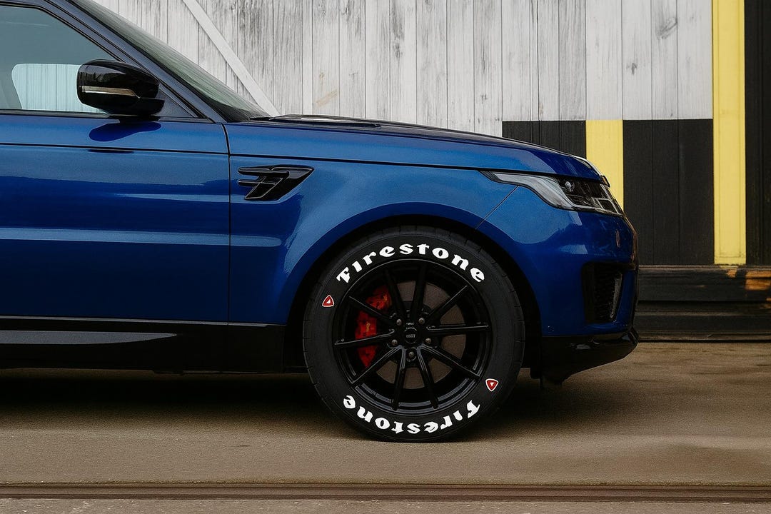Firestone Tire Stickers – Durable Decals, Lettering Kit (8pcs) - Etsy
