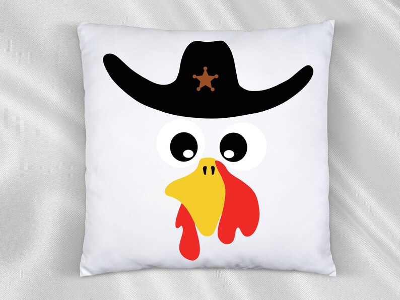 Thanksgiving Turkey SVG/PNG: Turkey Face Bundle (digital File) - Etsy
