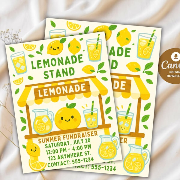 Lemonade Stand Signs - Etsy