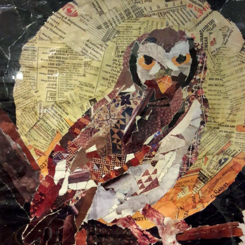 Torn Paper Collage - Etsy