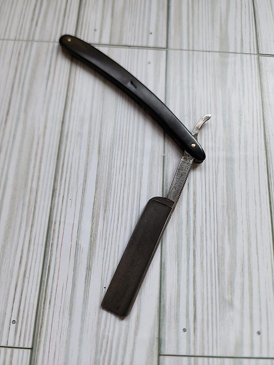 Antique J.C LEINEKE Culver City California Jim Slick Straight Razor - Etsy