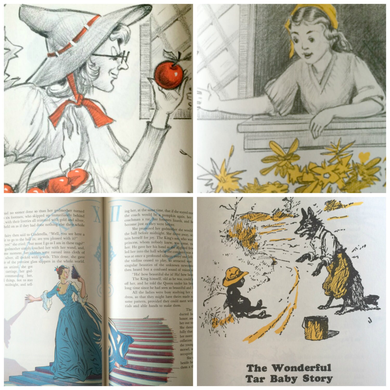 Vintage Fairy Tales Book: Mother Goose Selections, 1974 Edition - Etsy