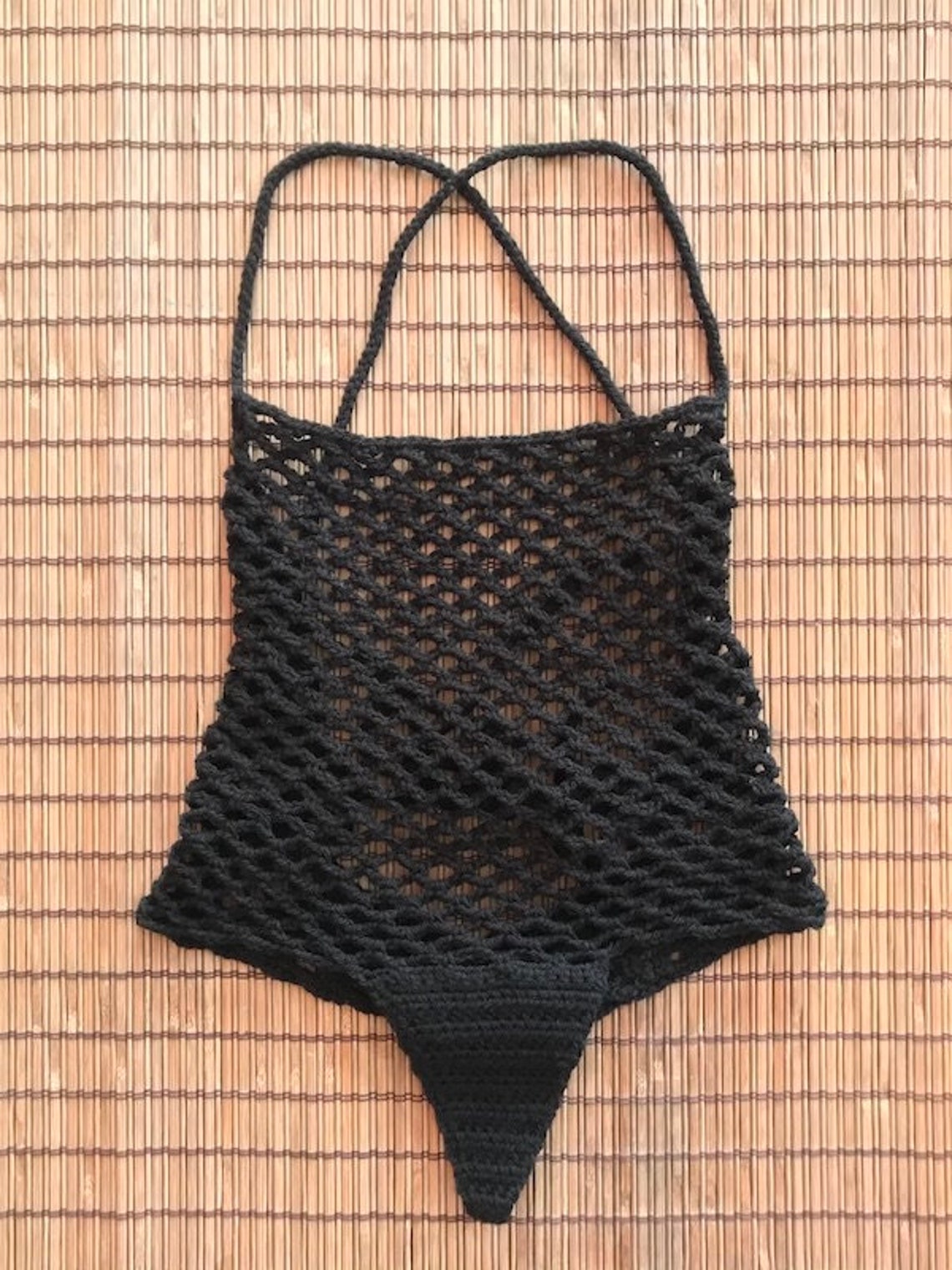 Crochet Fishnet Bodysuit Tutorial - Etsy
