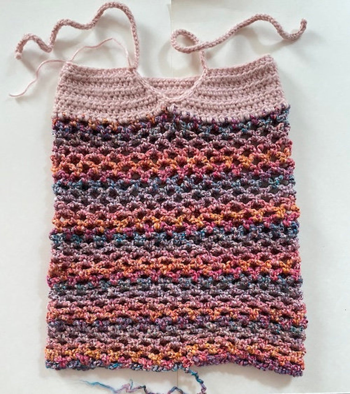 Crochet Fishnet Skirt Pattern Tutorial - Etsy