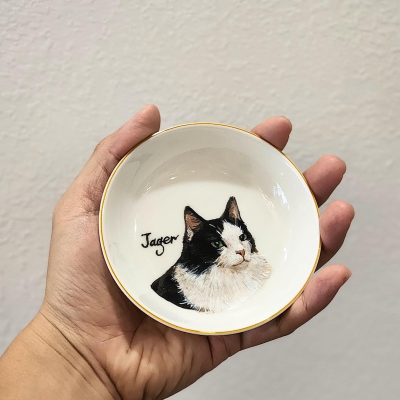 Pet Painted Plate - Etsy