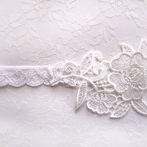 Ivory Lace Garter Set Bridal Garter Wedding Garter Belt Bridal Garters ...