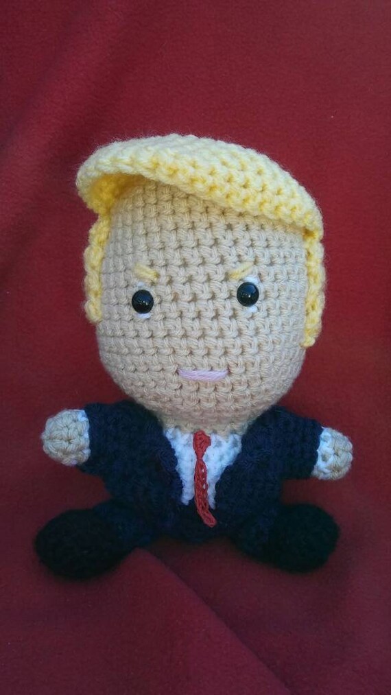 President Trump Inspired Amigurumi Plush - Etsy
