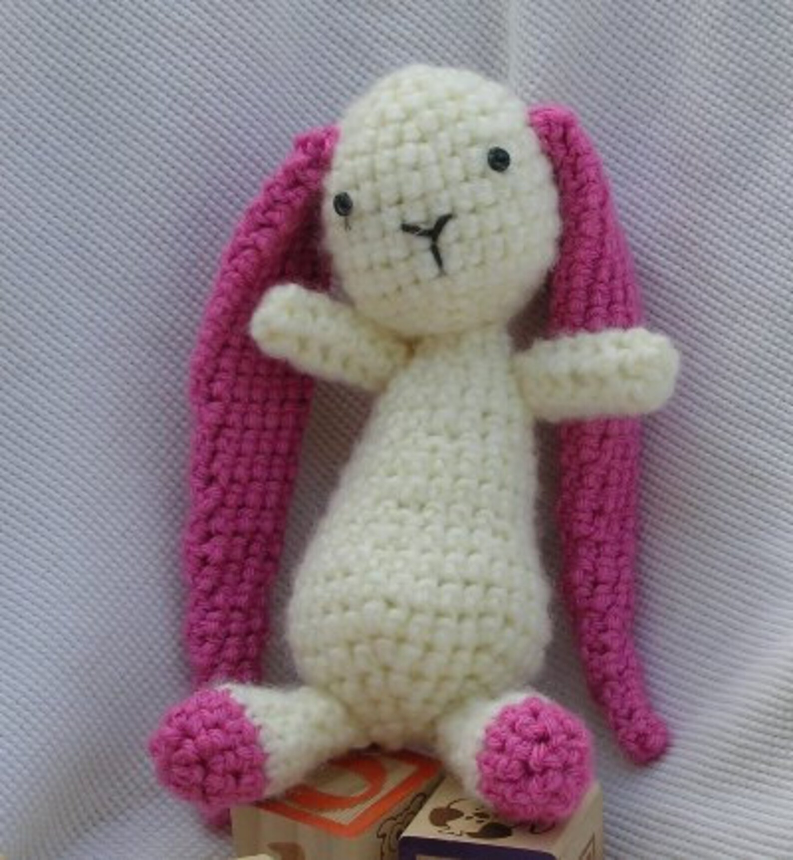 Adorable Long-eared Bunny - Etsy