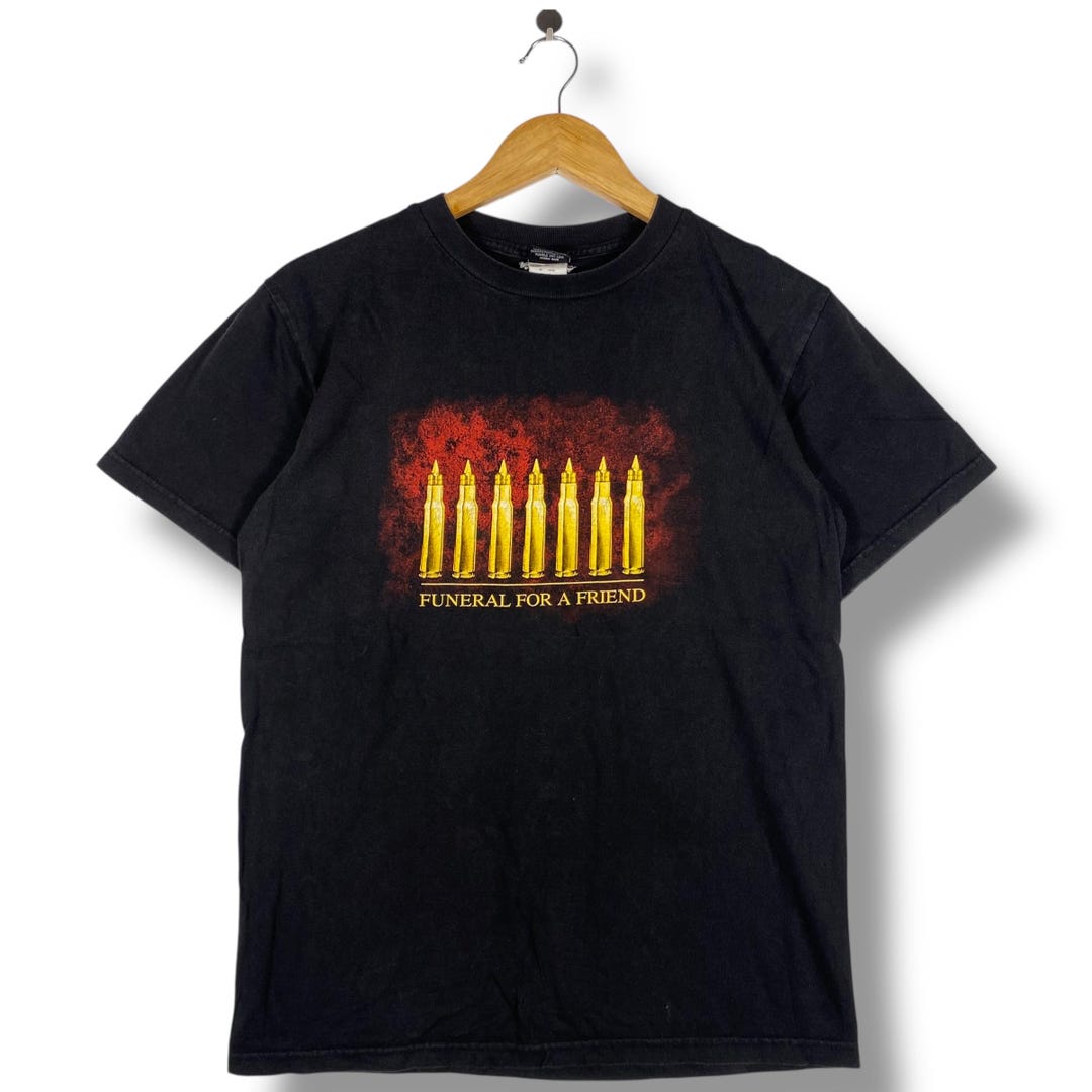 Vintage 00's FUNERAL for A FRIEND Band Graphic Tee Shirt - Etsy