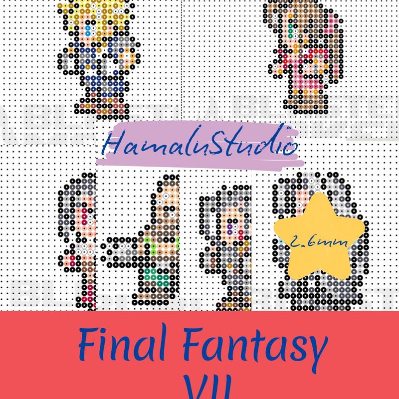 Final Fantasy Perler - Etsy