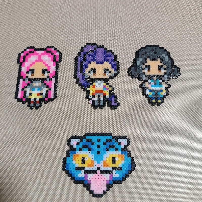 Kpop Demon Hunters Perler - Etsy