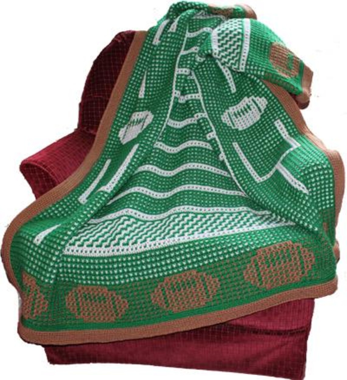 Football Afghan Crochet Pattern - Etsy