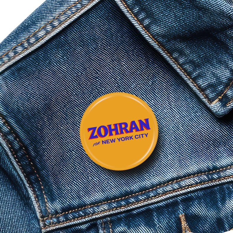 Zohran Mamdani New York NYC Mayor Buttons, Zohran Mamdani for New York ...