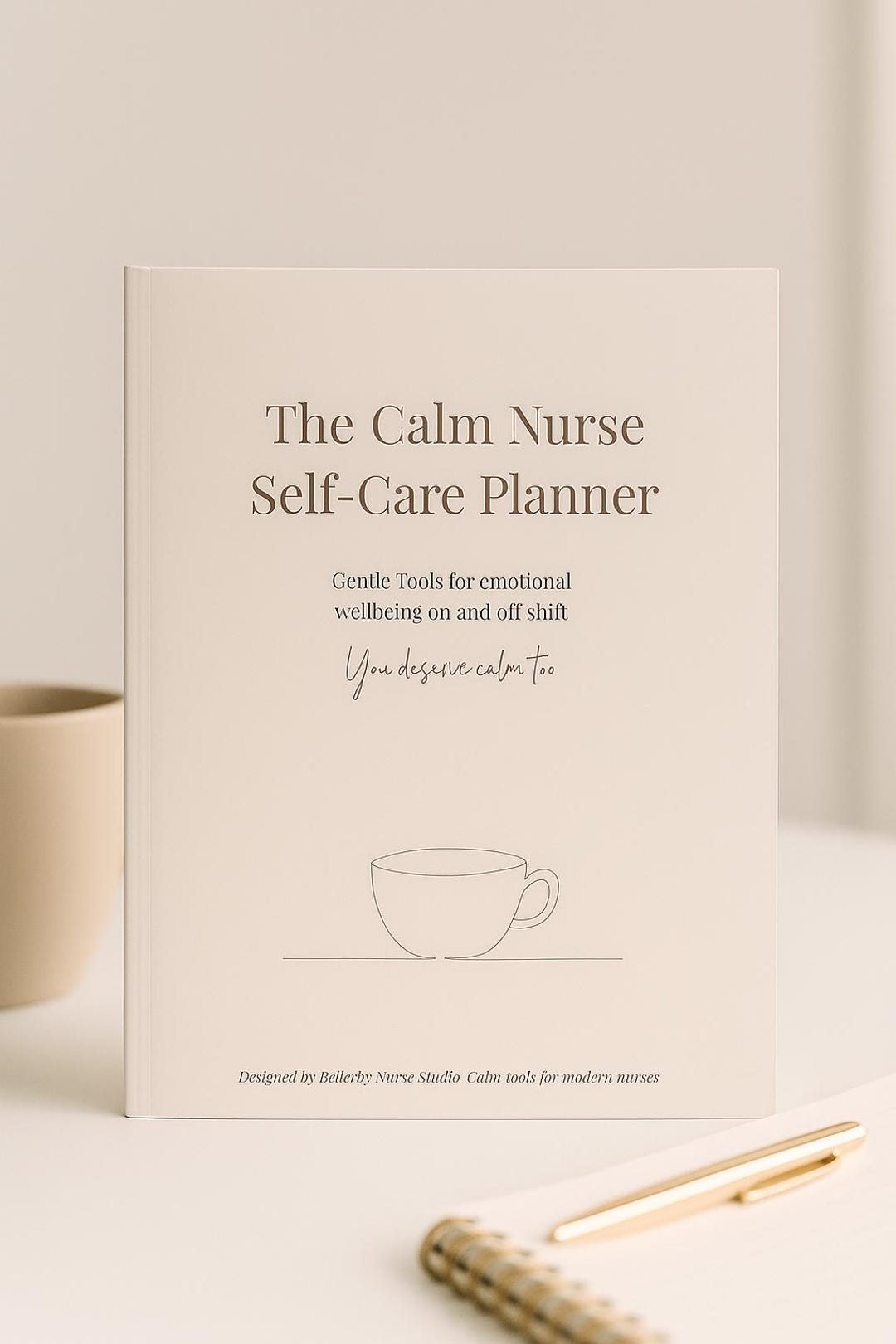 Nurse Self-care Planner | Digital & Printable Reflection Journal for UK ...