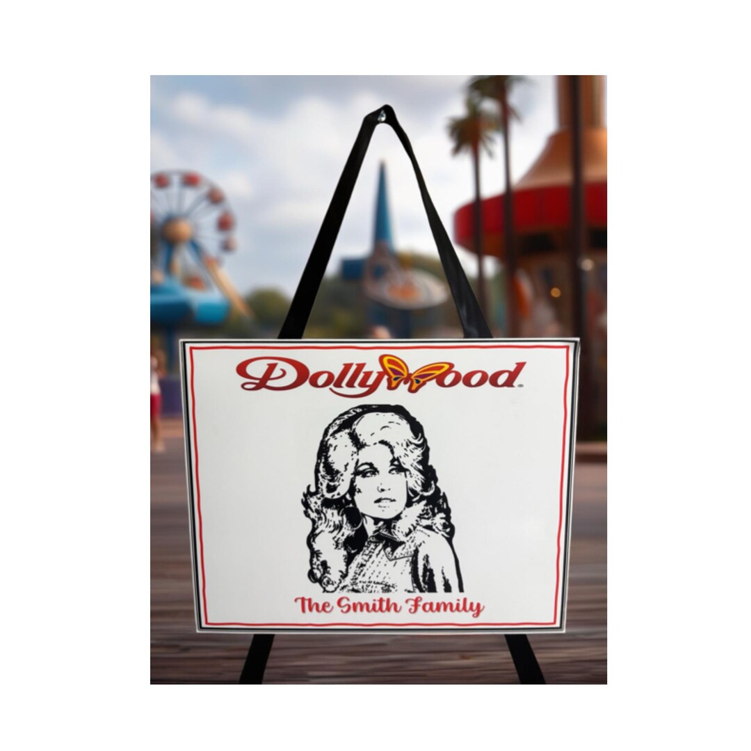 Personalized Dollywood Vacation Door Sign: Custom Family Resort Decor ...