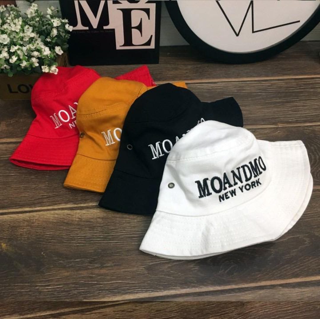 Embroidered Bucket Hat,custom Text Embroidery Bucket Hat,customized ...