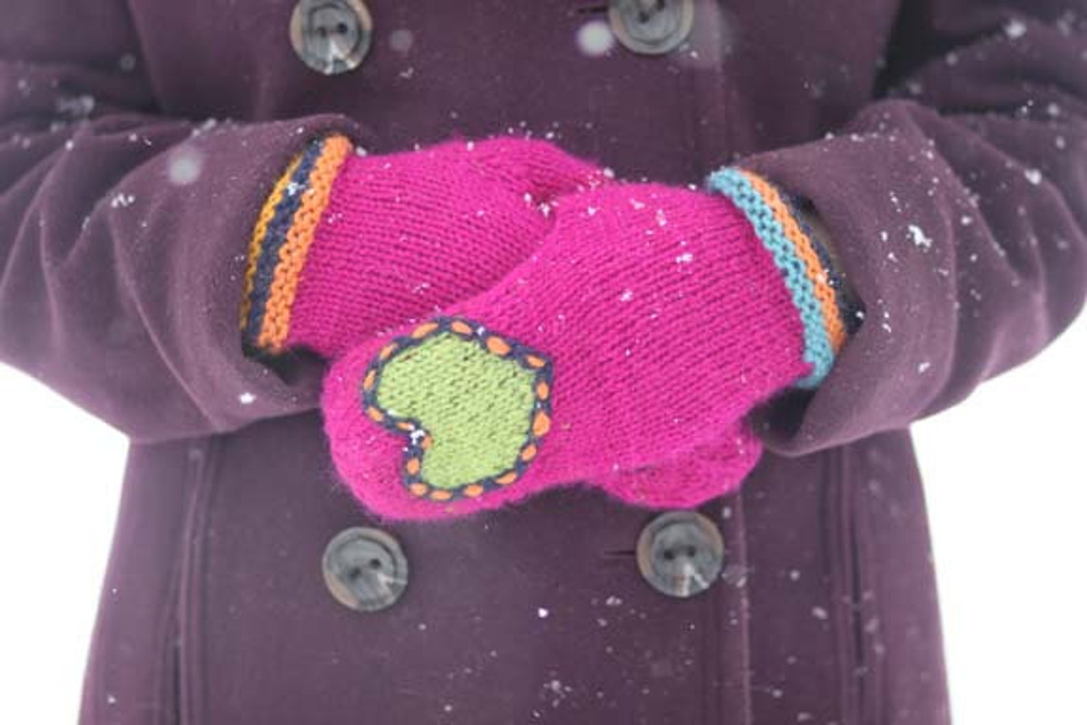 Heart to Heart Two Patterns for Mittens PDF Download Pattern Two Great ...