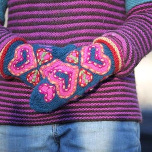 Heart to Heart Two Patterns for Mittens PDF Download Pattern Two Great ...