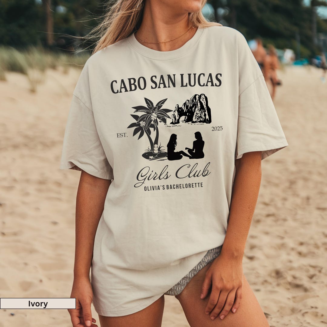 Custom Cabo Bachelorette Trip Shirts: Personalized Girls Getaway - Etsy
