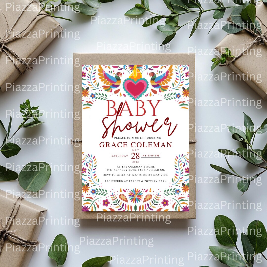 Editable Baby Shower Invite Template, Gender Neutral Minimalist Baby ...