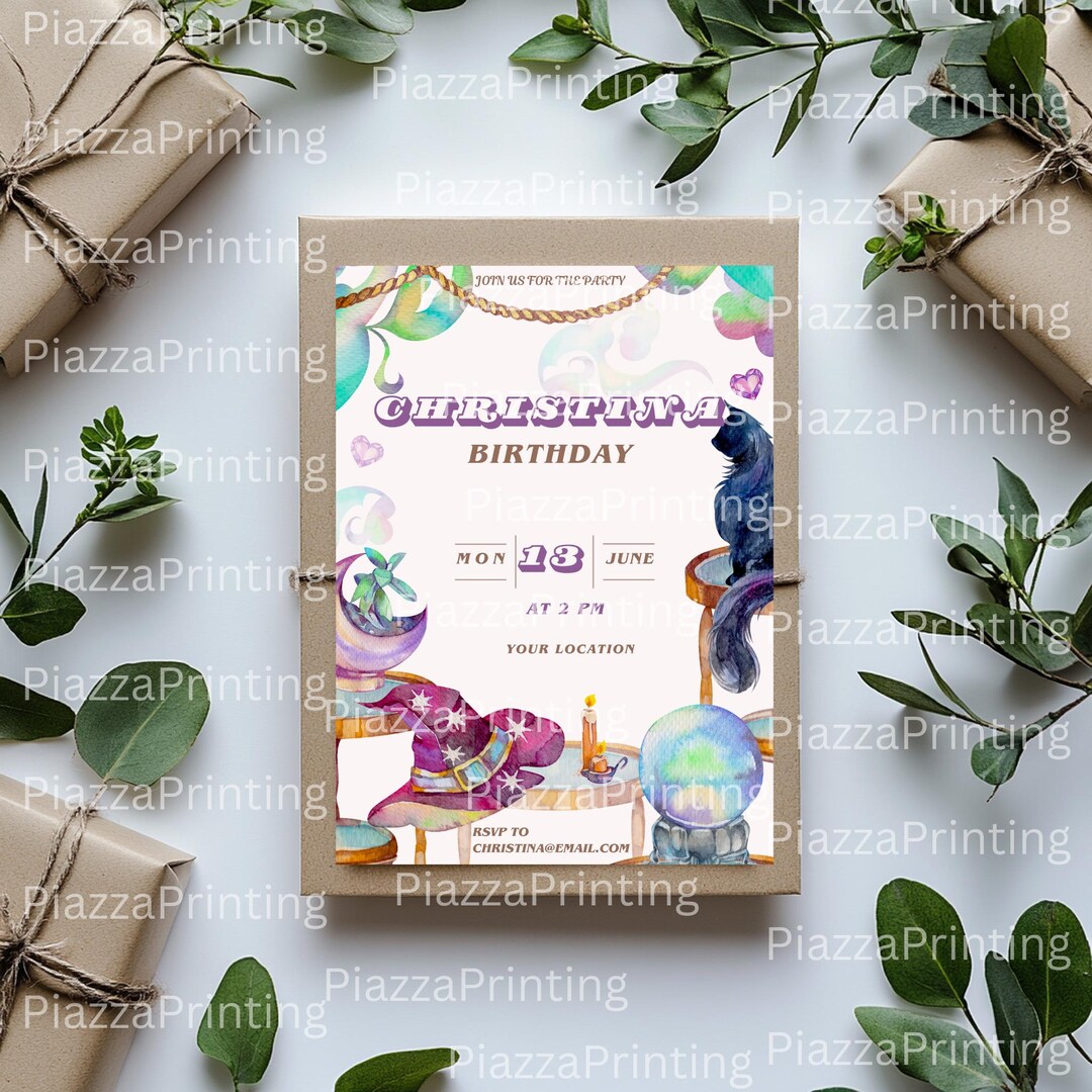 Editable Birthday Invitation Card, Invite Card, Birthday Invite ...