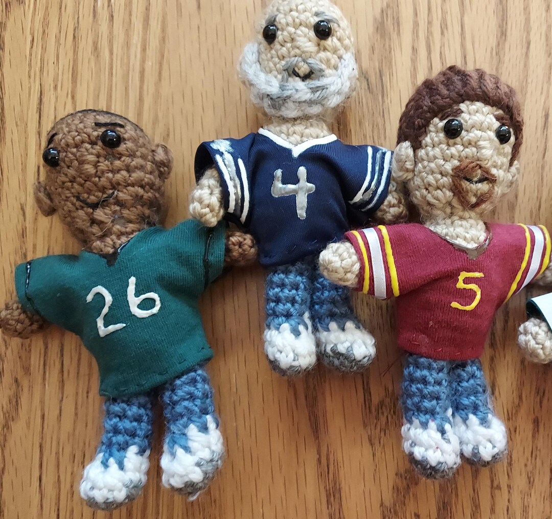 NFL Fan Doll--5 Inches - Eagles / Cowboys / Giants / Commanders ...