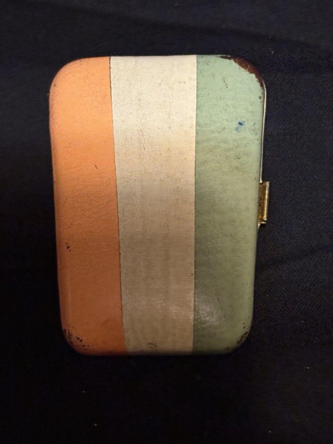 Vintage Princess Gardner Key Holder Hard Case With Keys Orange, White ...